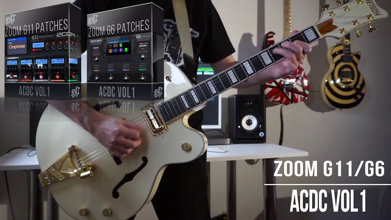 Zoom G11 / G6 Patches | ACDC vol1 | Medley Demo - YouTube