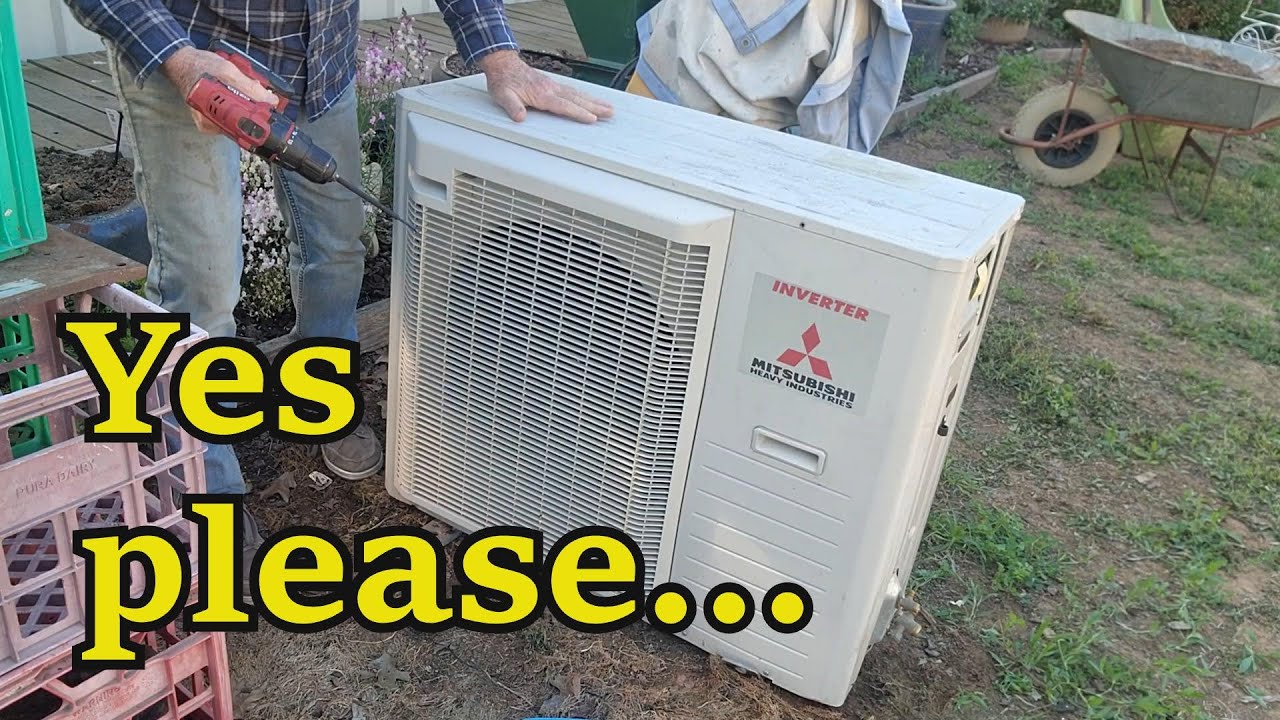 How to Scrap out a Mitsubishi Heavy Industries Split System Air ...