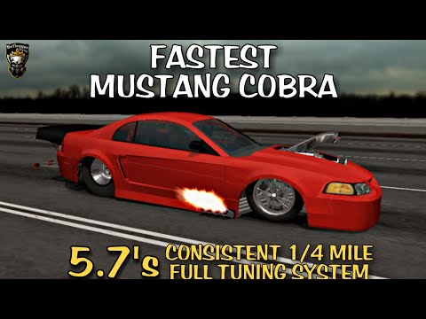 Fastest Mustang SVT Cobra in No Limit 2 | Blower Tune 5.7 Second - YouTube