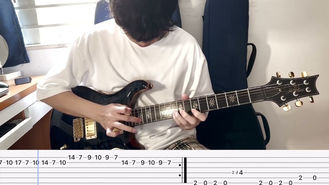 Rockschool Grade 8 Lead Sheet Guitar Solo Cover - YouTube
