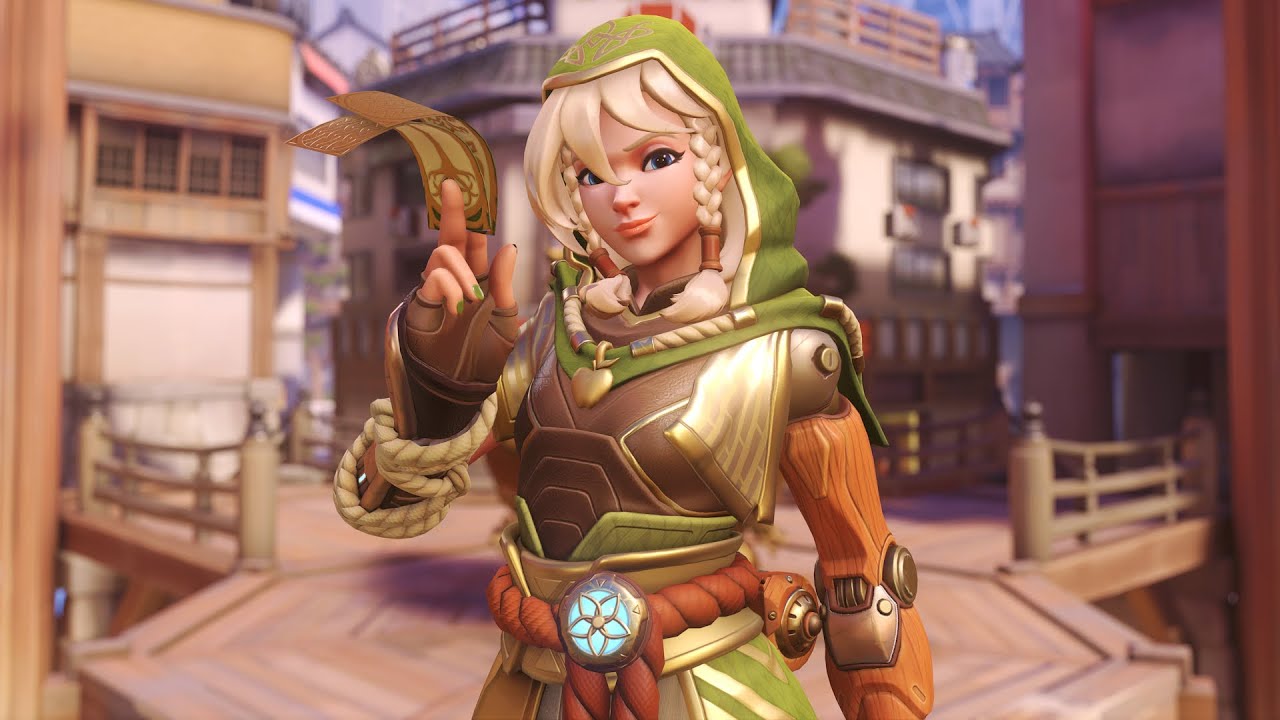 Idunn Kiriko Skin Preview | Gold Weapons - YouTube