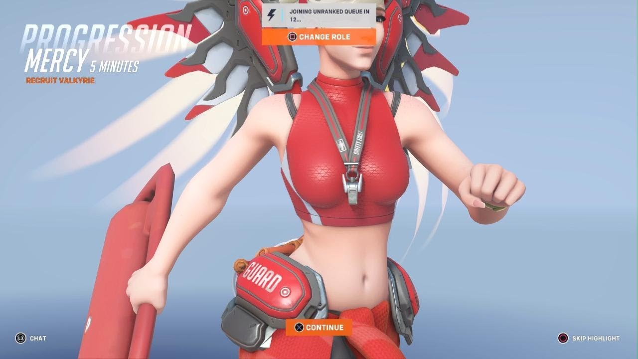 Runnin from my problems shouldnt be this fun - Mercy (solo queue) [Overwatch 2] - YouTube