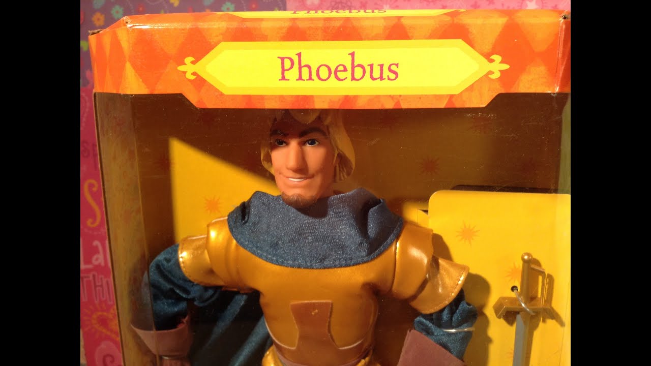 Disney's The Hunchback Of Notre Dame Phoebus Doll Review - YouTube