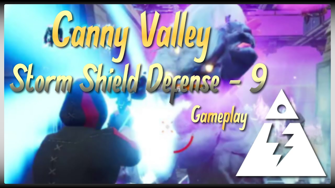 CANNY VALLEY Storm Shield Defense 9 - Gameplay // Fortnite: Save The ...