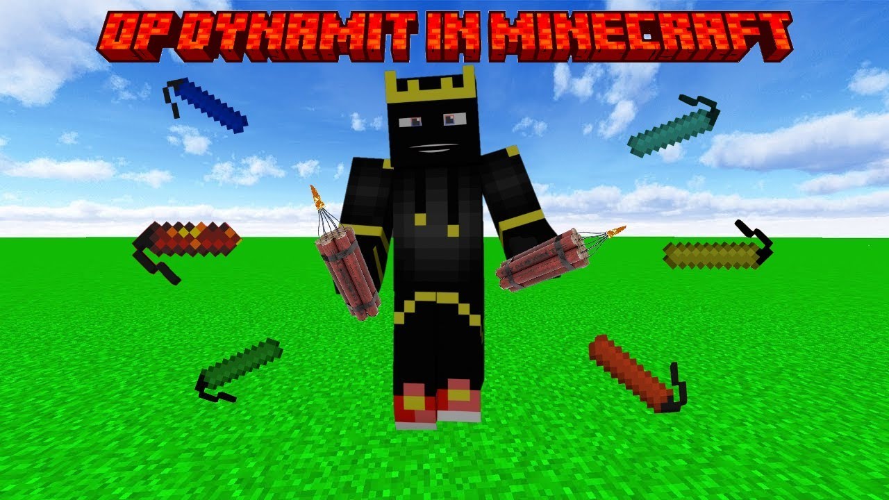 Minecraft aber mit OP Dynamit - YouTube