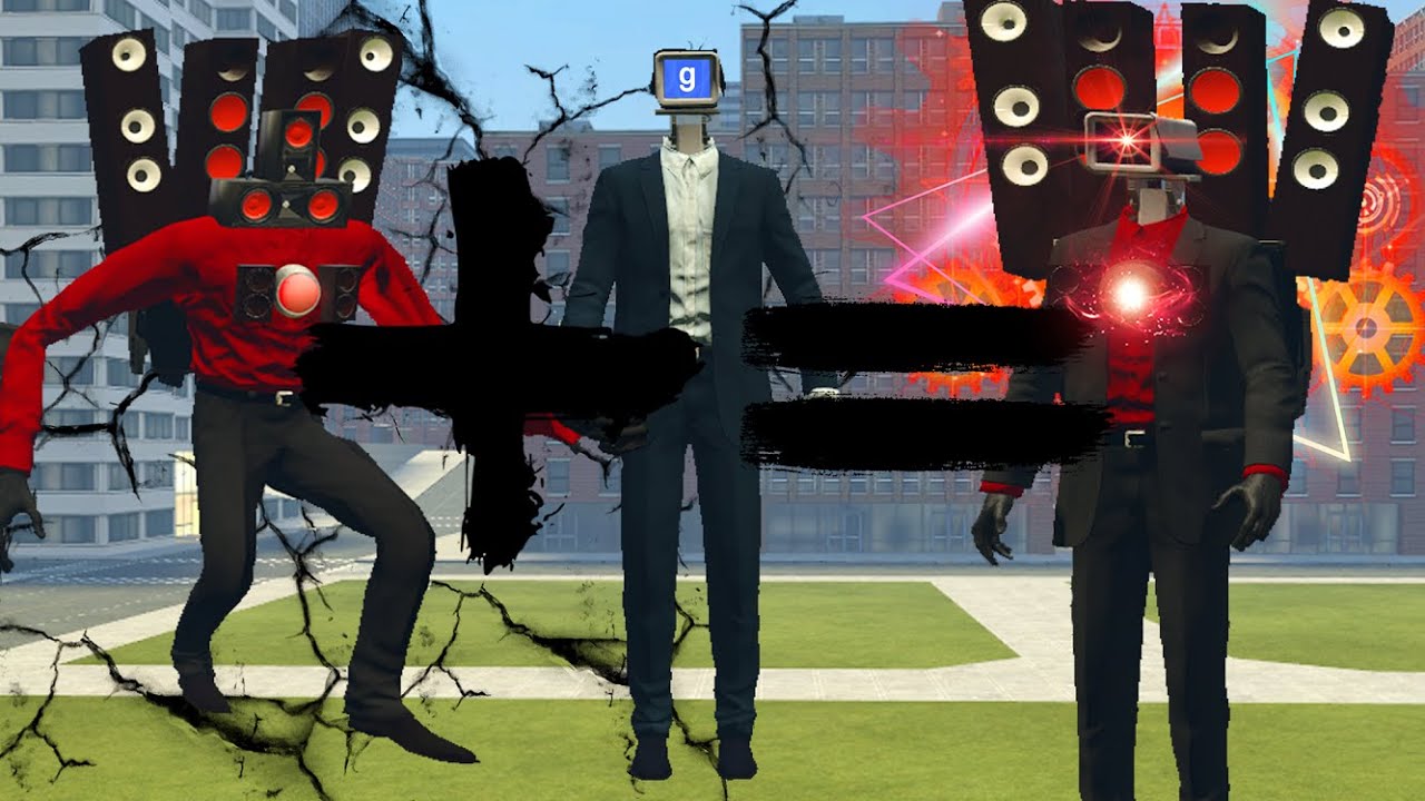 MERGING NEW UPGRADED TITAN SPICKERMAN AND SKIBIDI TOILET BOSSES (Garry ...