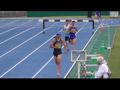 【笹岡真光選手】20250505佐世保市民選手権 男子3000mSC - YouTube