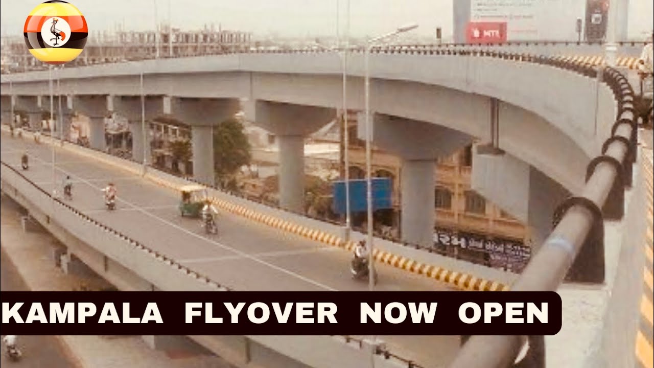 The Kampala Flyover road is finally DONE🥳 - YouTube