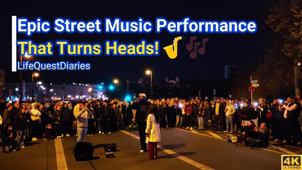 Berlin| Epic Street Music Performance That Turns Heads! 🎷🎶 - YouTube