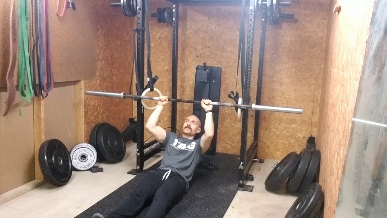 Supinated grip inverted row - YouTube