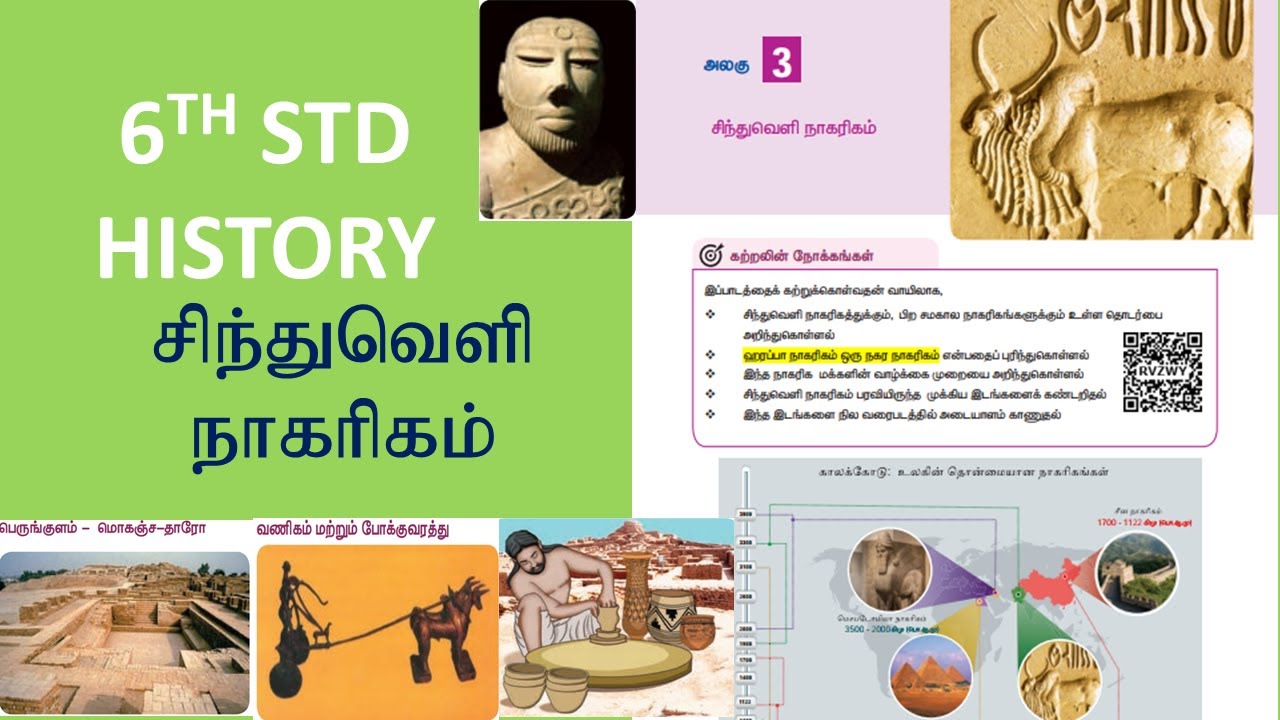 சிந்துவெளி நாகரிகம் || 6th History || TNPSC || Teach 4U - YouTube