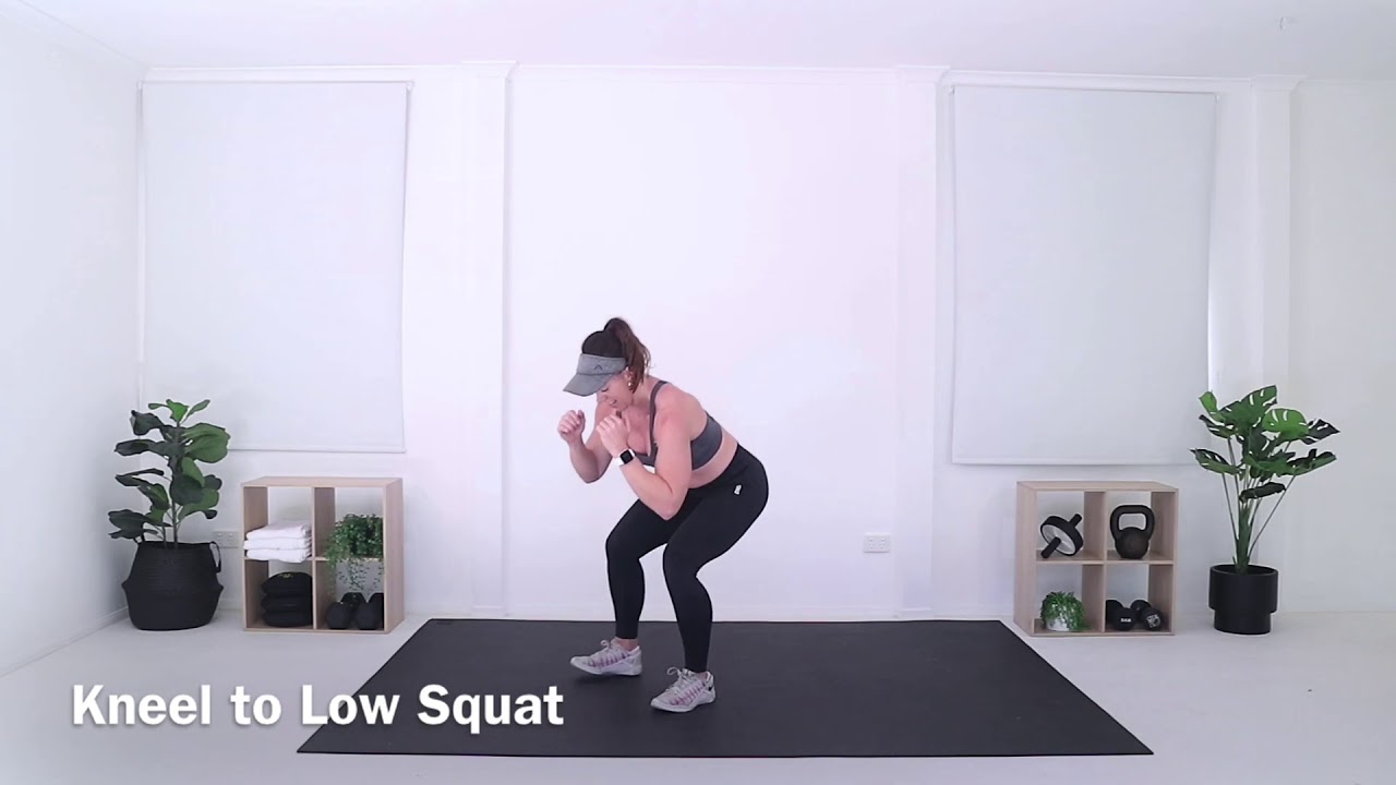Kneel to Low Squat - YouTube