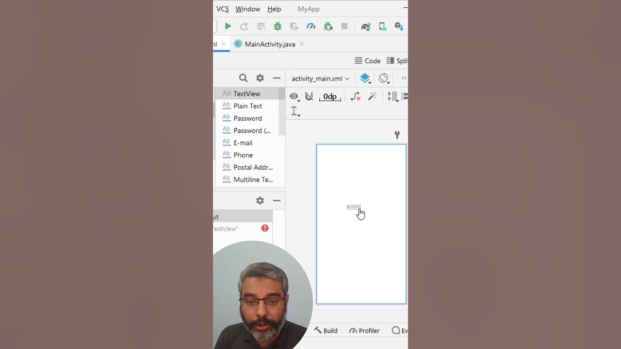 Android Constraint Layout - Android Studio tips #android #androidstudio #coding #shorts # ...