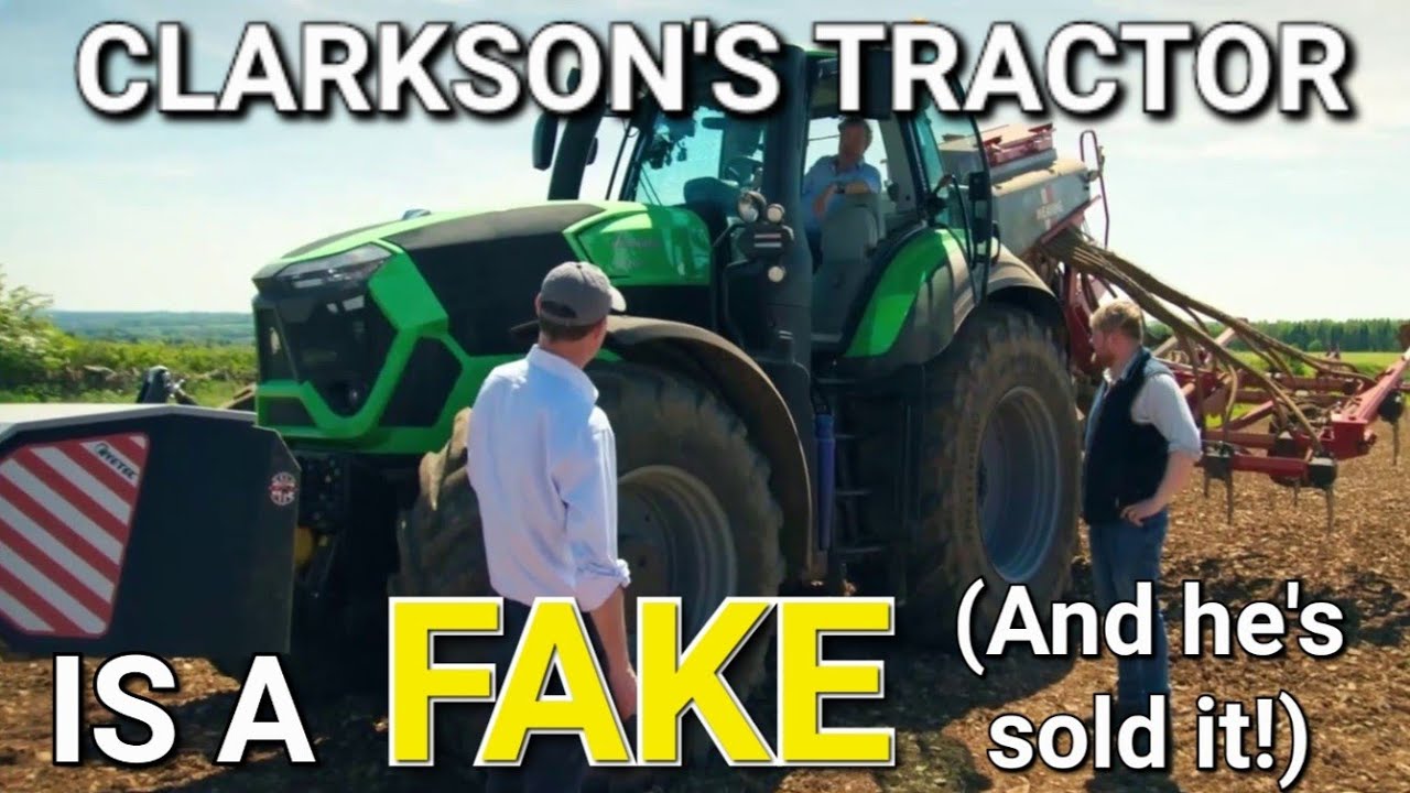 Clarksons Farm LAMBORGHINI Tractor Is A FAKE! - YouTube