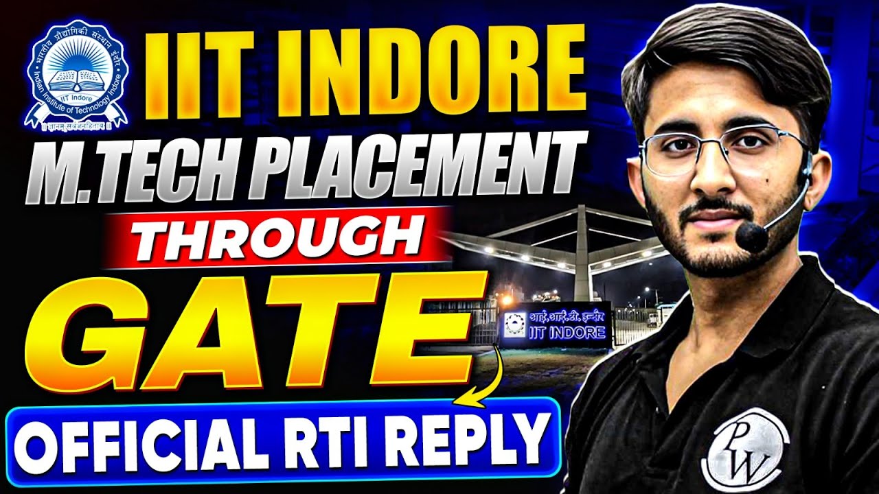 IIT Indore MTech Placement through GATE | Latest Data with Official RTI ...