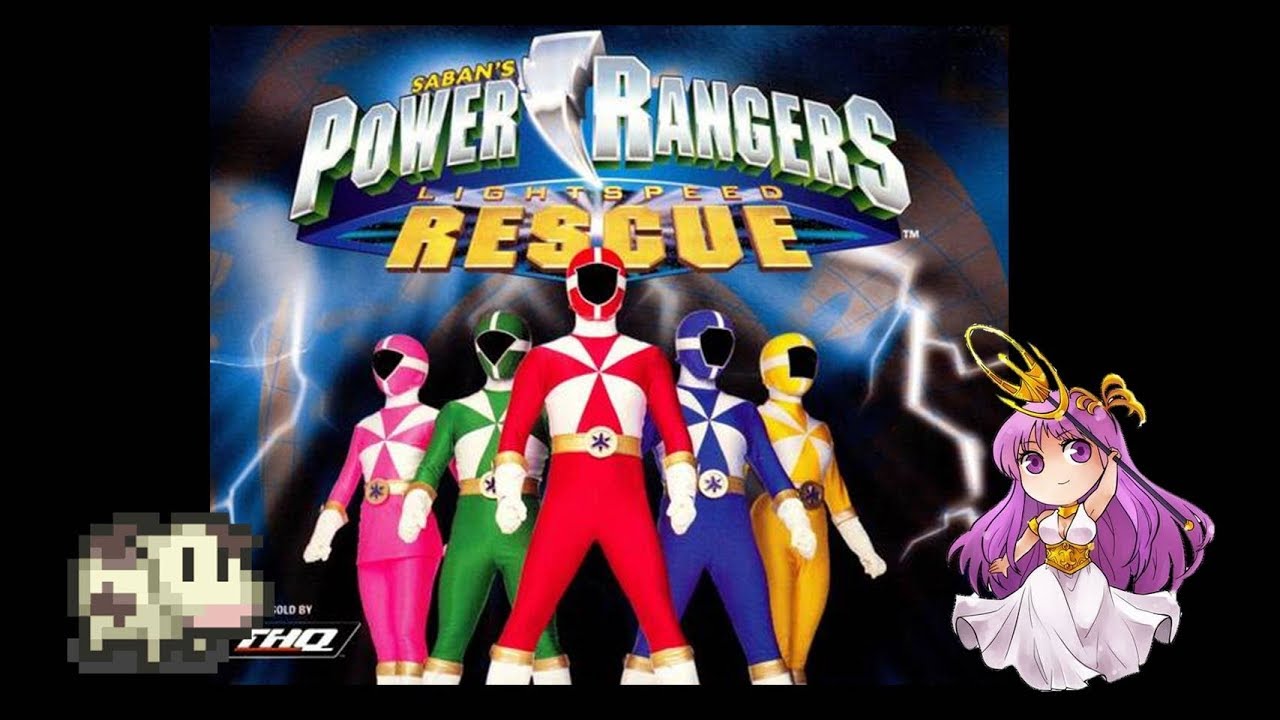 Power Rangers Lightspeed Rescue! (PS1) - Escolha do Cavaleiro Kioshi ...