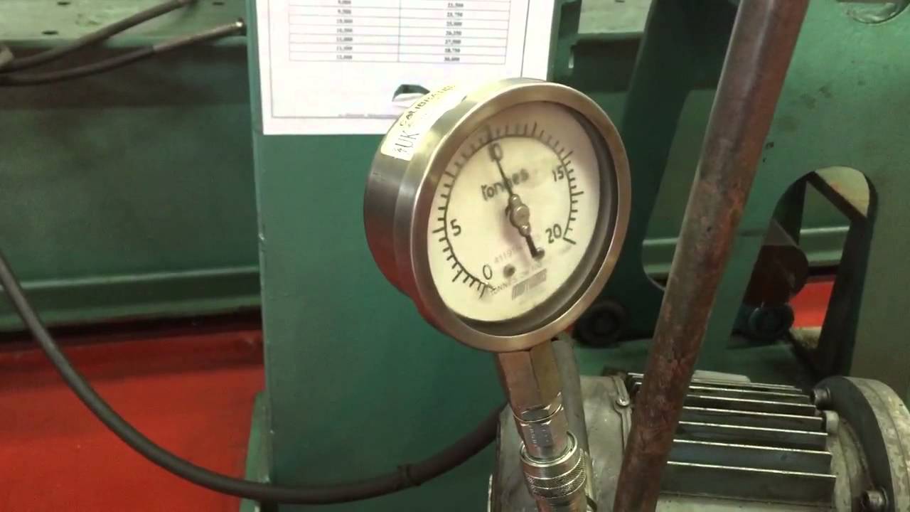 Excavator Coupler Proof Load Test - YouTube