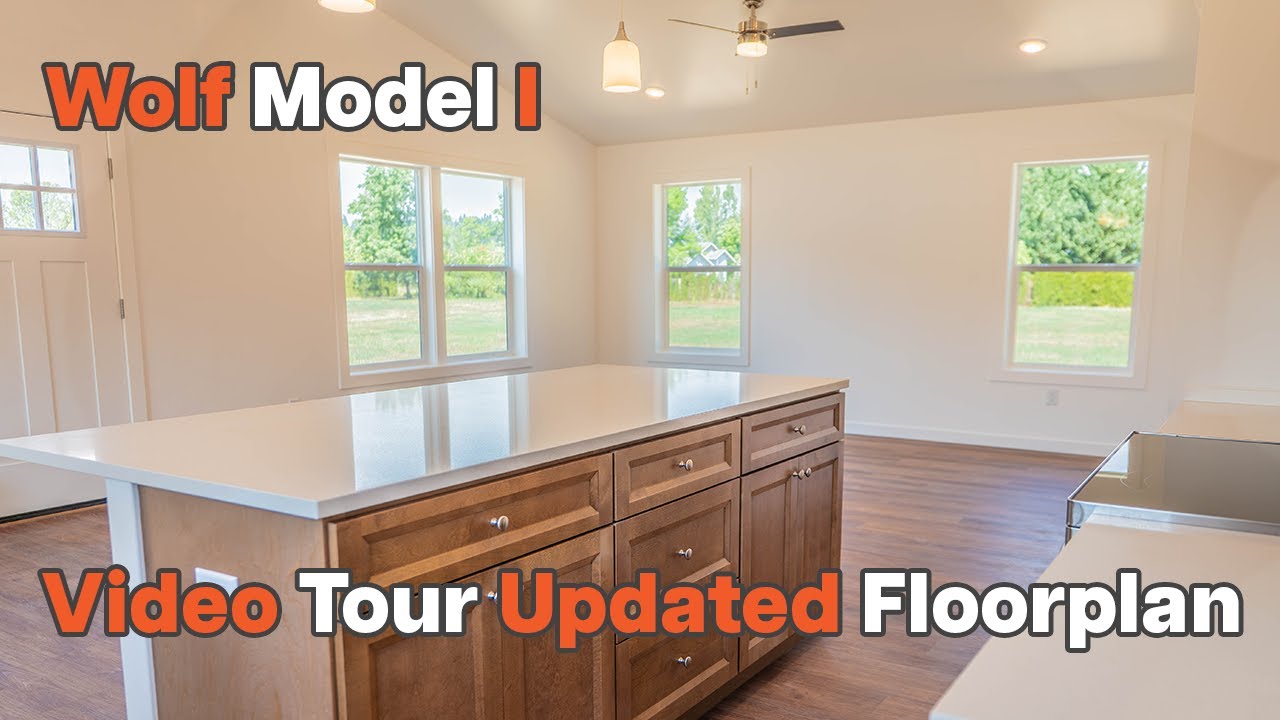 Model I Tour Updated Floorplan | 1230 sq ft Full Size Modular Home ...