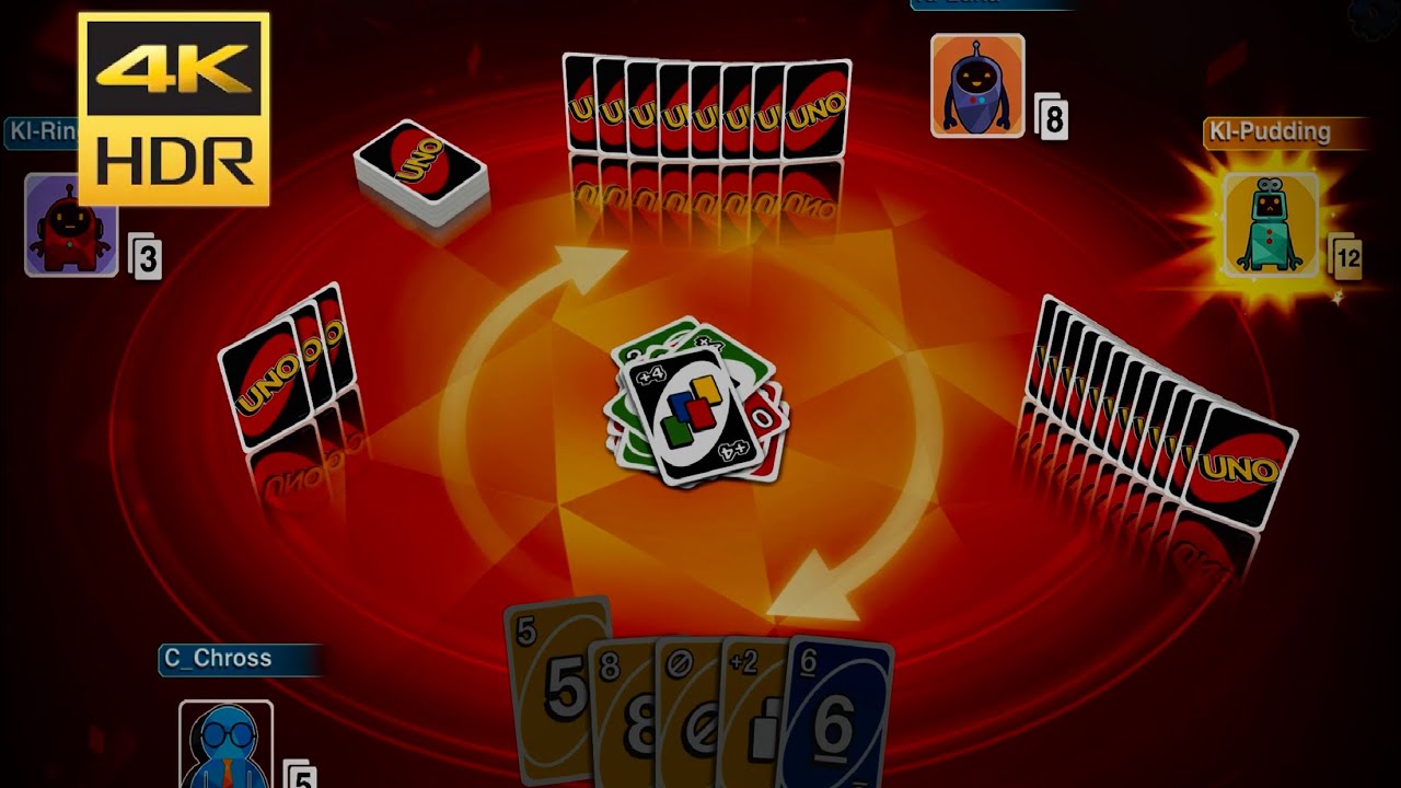 UNO (PS5) 4K HDR 60FPS - Gameplay (2x Quick Play) - YouTube