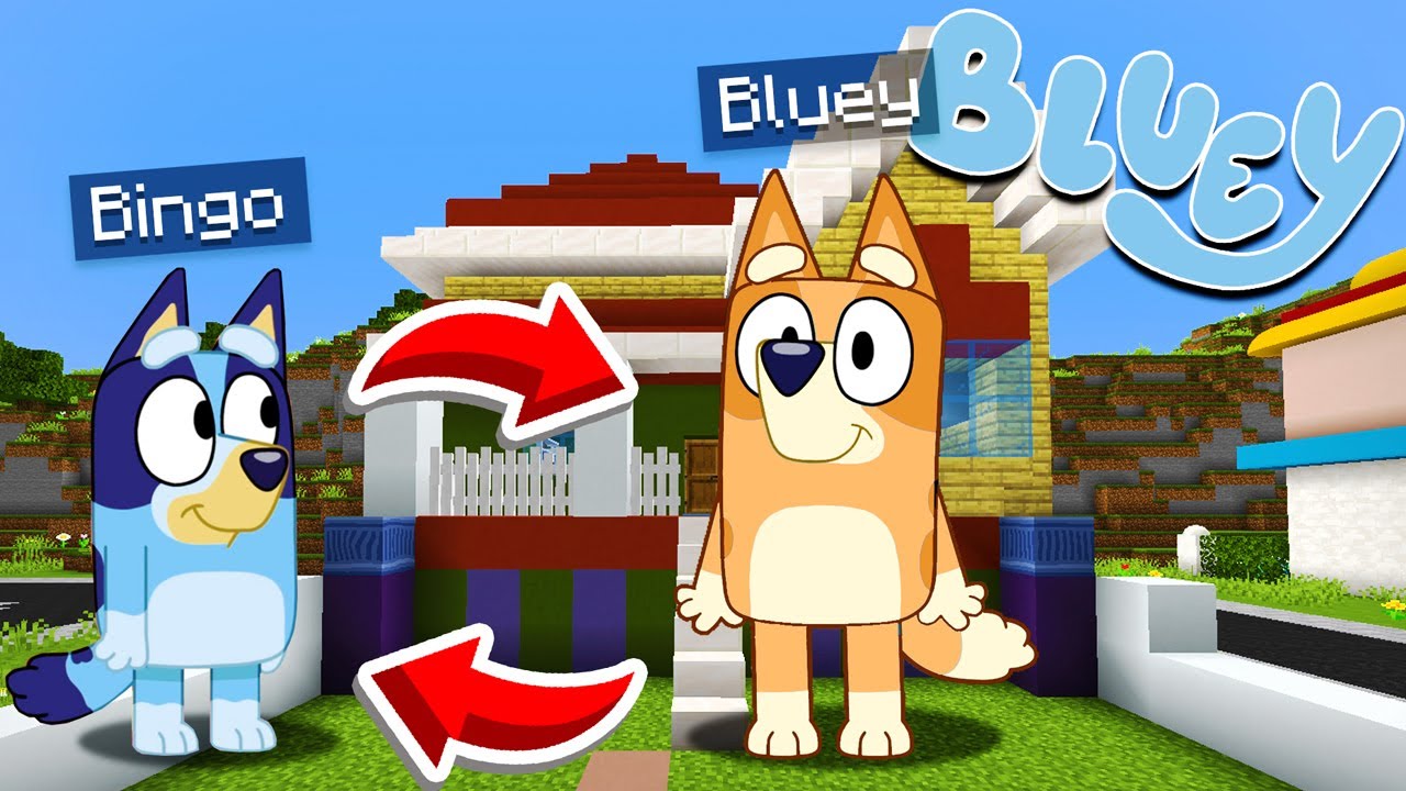 INTERCAMBIO de CUERPOS MINI BLUEY y GRAN BINGO | Las Aventuras de BLUEY ...