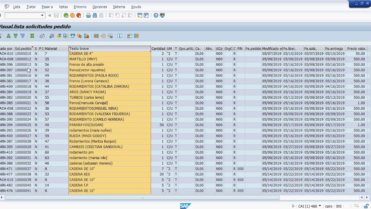 ME5A LISTA DE SOLPED - YouTube