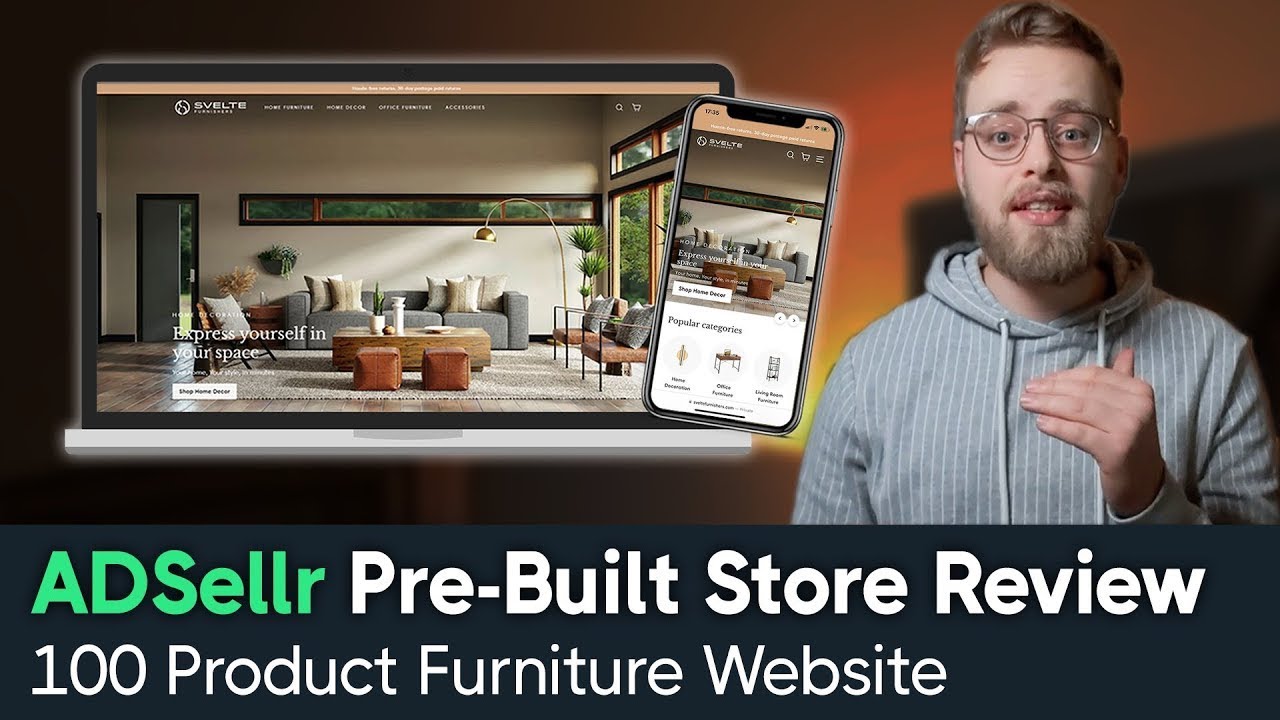 Adsellr Pre-Built Shopify Dropshipping Store Review - 100 Product ...