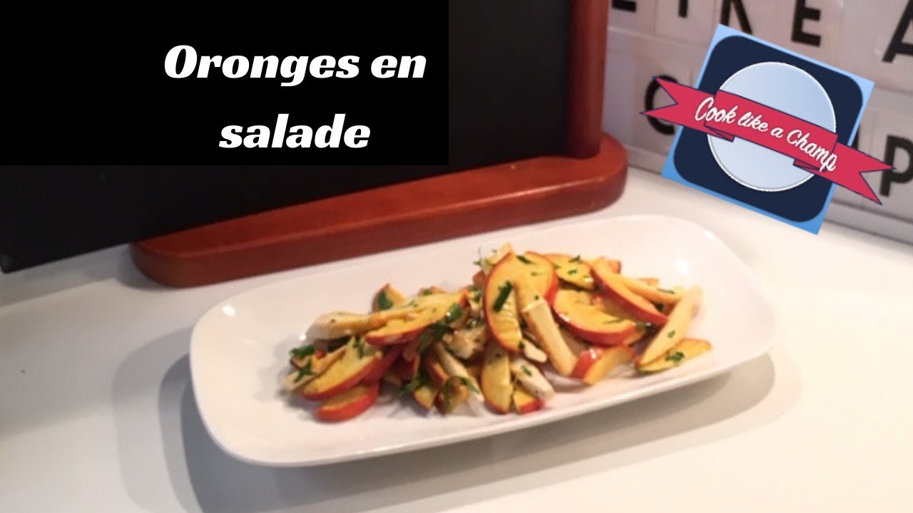 Oronges en salade - YouTube