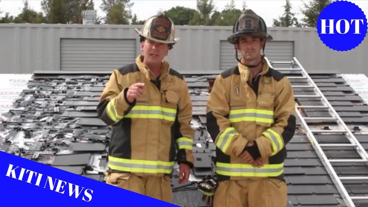 Tesla Solar Roof Firefighting Video Highlights Installation & Wiring ...