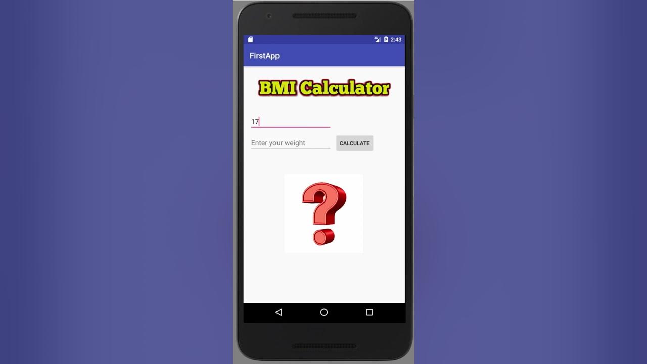 Android and Kotlin : BMI Calculator Android Task - YouTube