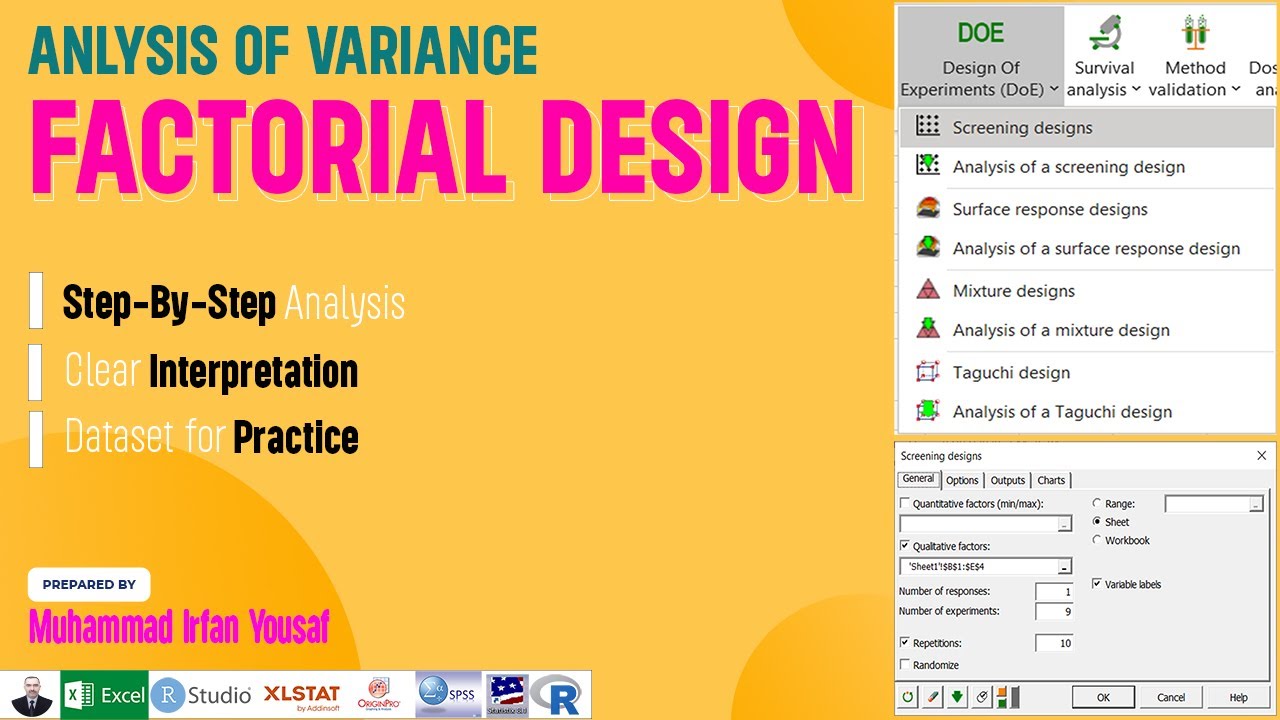 Factorial Data Analysis Explained: Step-by-Step Tutorial | Statistical ...