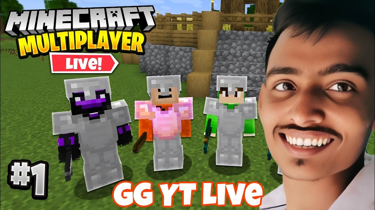 🔴GG YT Live SMP - Season 1 Release! | Viewers Join! | ROAD TO 3K | # ...