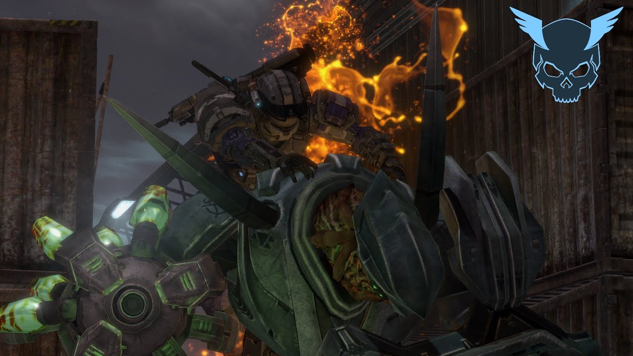 Halo Reach Hunter Boarding! - YouTube