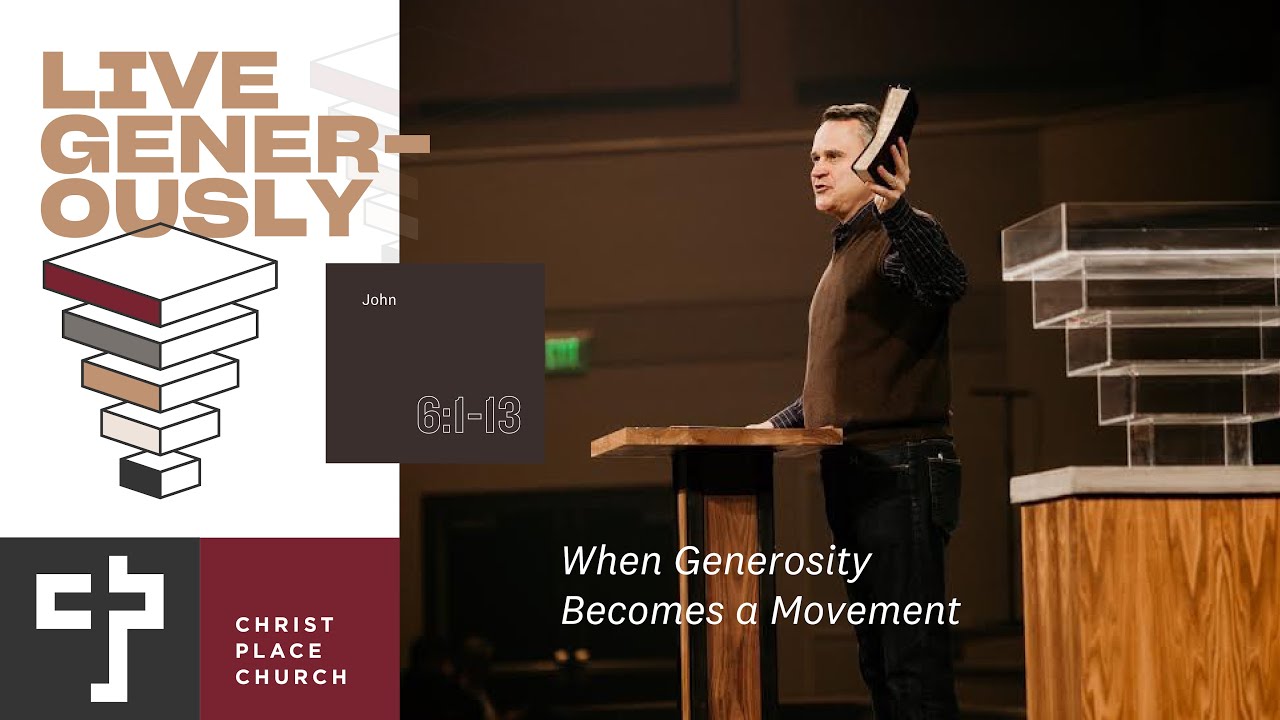 When Generosity Becomes a Movement | Live Generously | Pastor Jeff ...