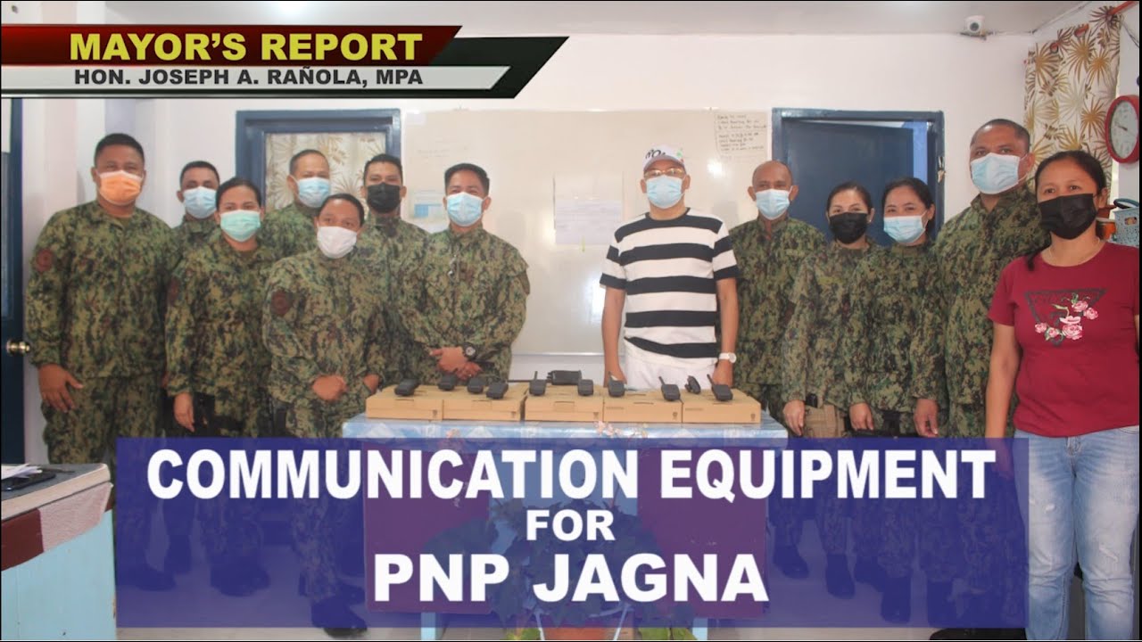 MAYORS REPORT PNP COMMUNICATION EQUIPMENT - YouTube