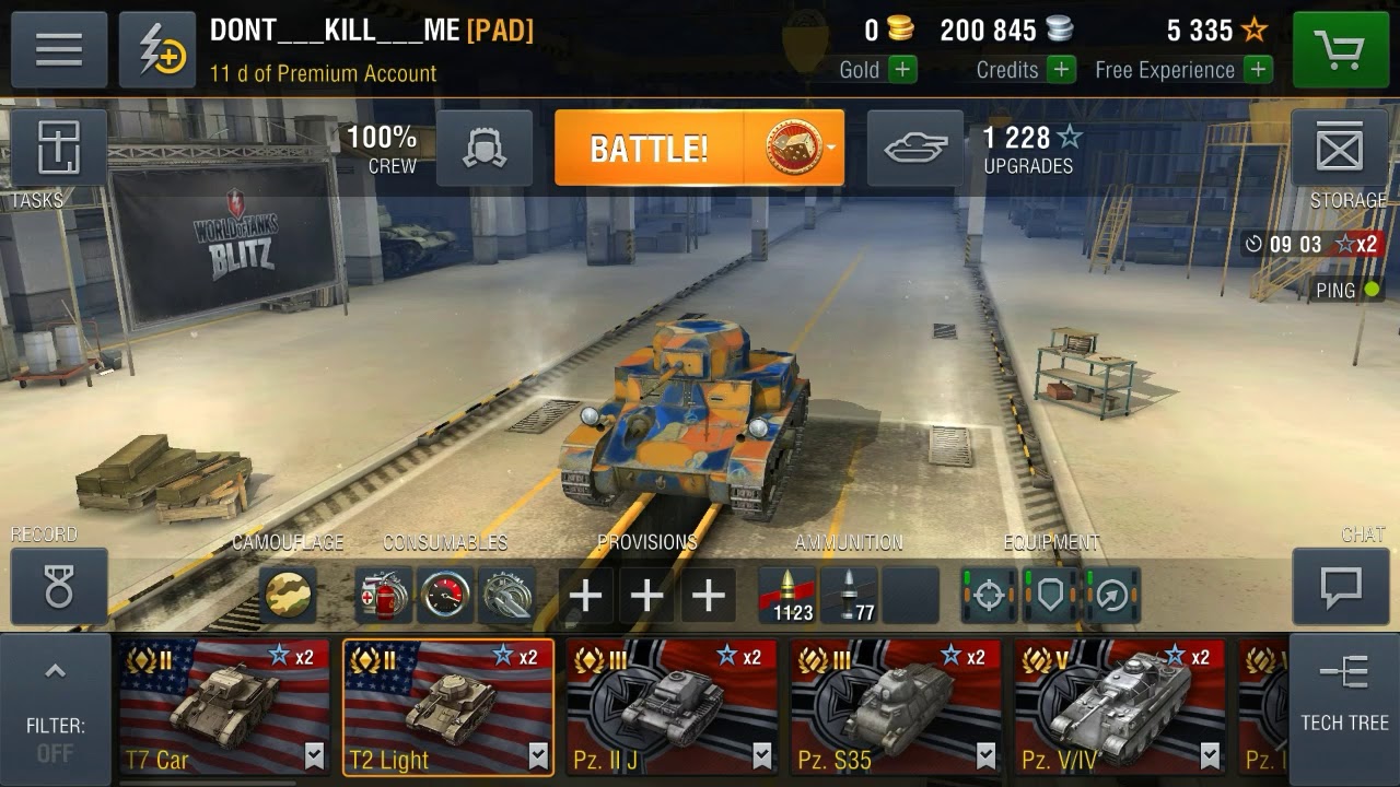 WOTB all premium tank in my grage 😎 - YouTube