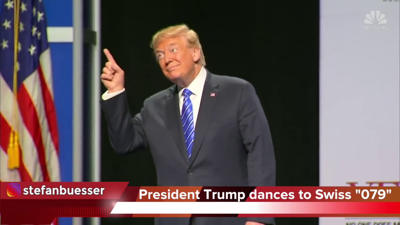 Donald Trump tanzt zu 079 von Lo&Leduc - YouTube
