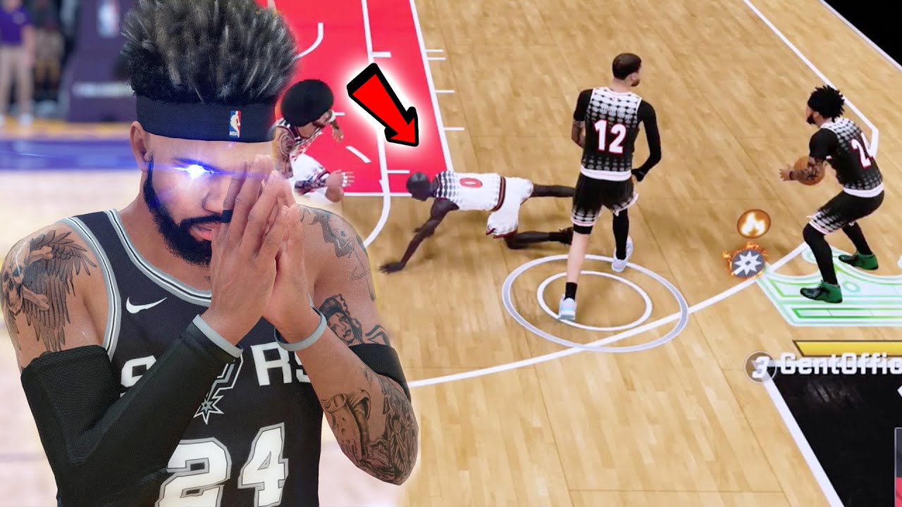 NBA 2k22: DEMIGOD LOGO LEGEND RETURNS! MOST INSANE NBA 2k22 REC GAME ...