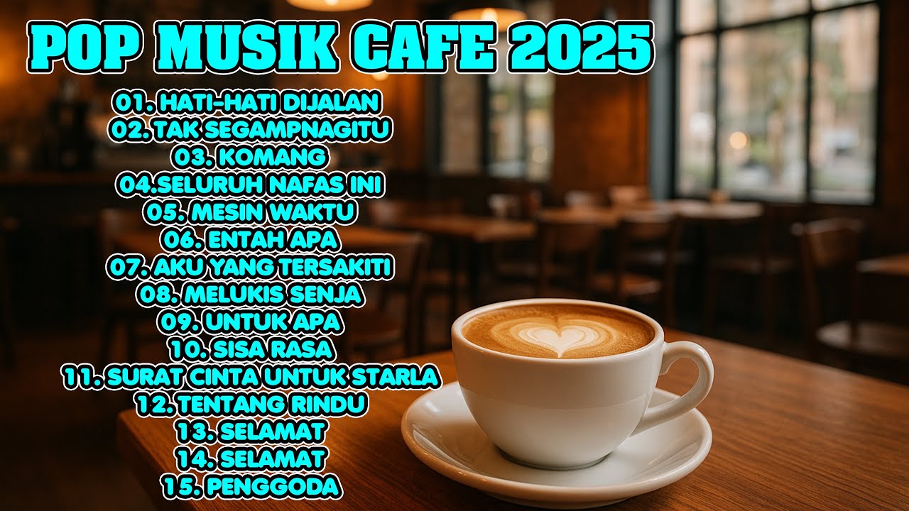 ALBUM ACUSTIK MUSIK CAFE RELAXING 2025 PALING SANTAI - YouTube