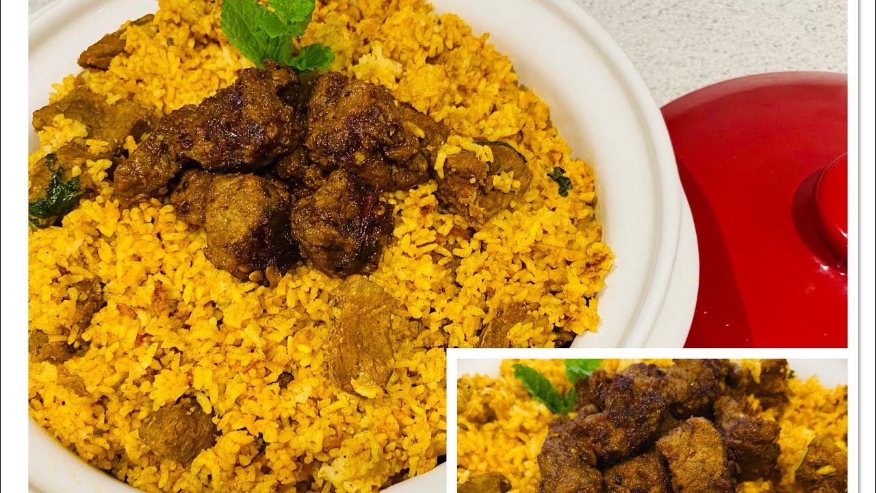 Weekend special ഇറച്ചി ചോറ്/ irachi choru - YouTube