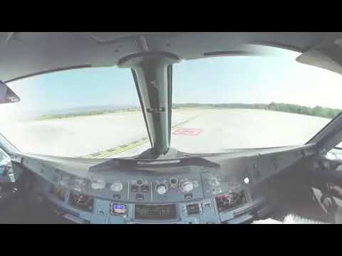 360` COCKPIT VIEW, AIRBUS A320. - YouTube