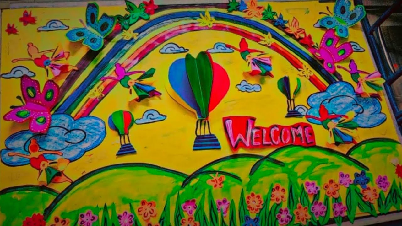 Fairy bulletin board design ||board design ||fairy - YouTube