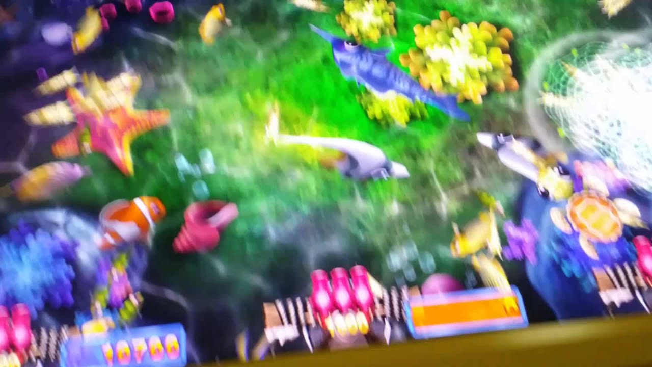 Crazy Mermaid fish hunter amusement game machine! - YouTube