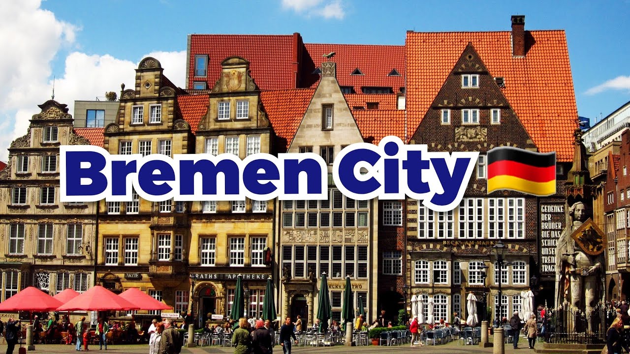 4k Bremen City Germany 🇩🇪 Walk in Tour HD Ultra - With Captions - YouTube