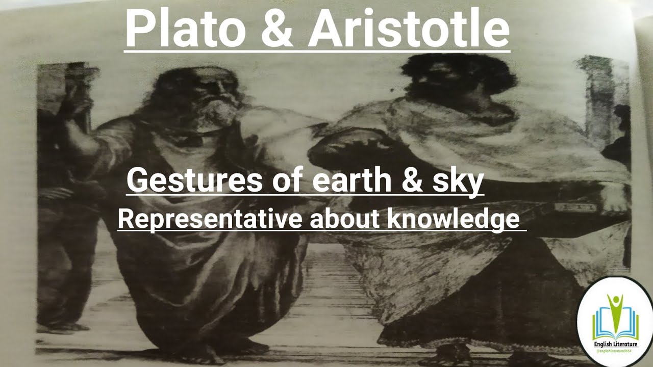 Gestures of earth & sky//Representative about knowledge #plato # ...