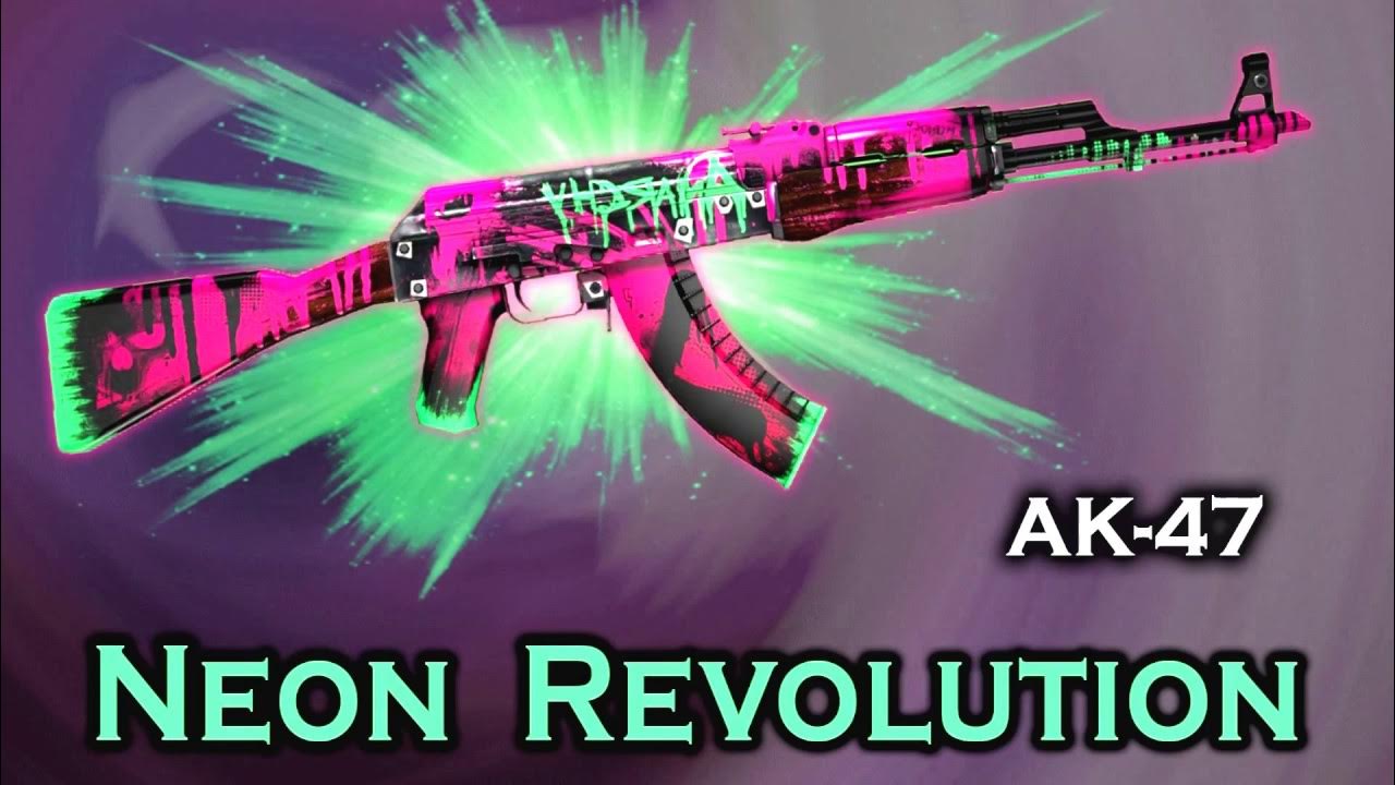 Выбил Калаш Неоновая Революция? Шок Смотреть Всем - YouTube