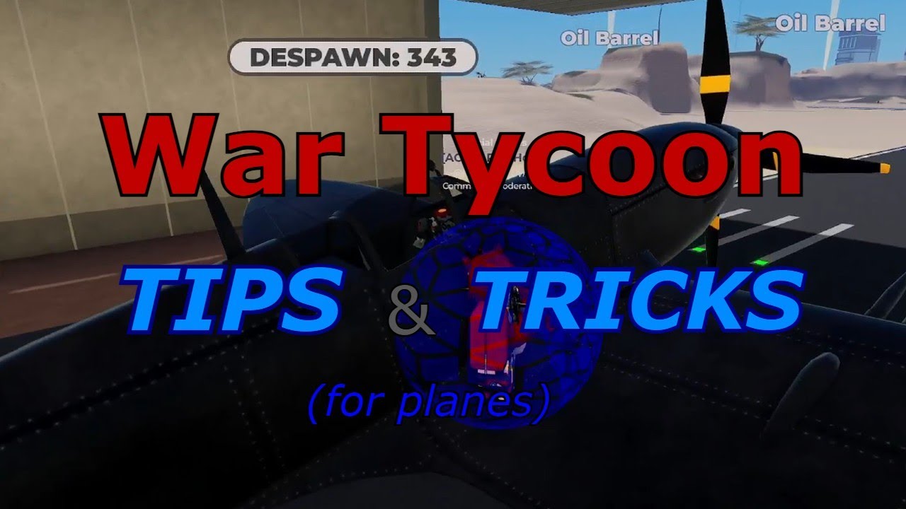War Tycoon Plane Tutorial pt2 - YouTube