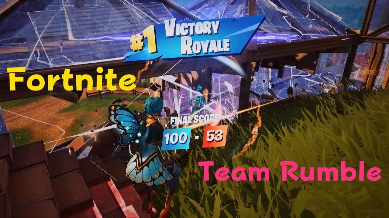Fortnite Team Rumble Victory Win - YouTube