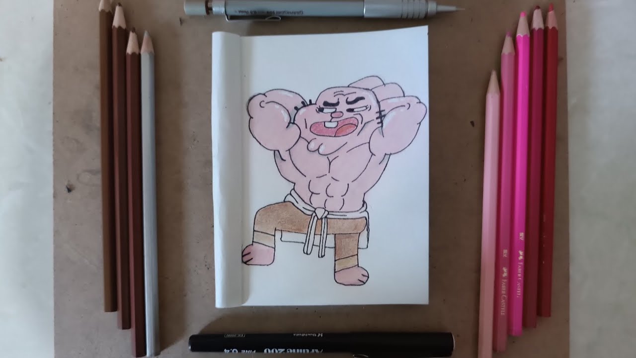 Richard Watterson Nasıl Çizilir | Gumball Çizimi | How To Draw Richard ...