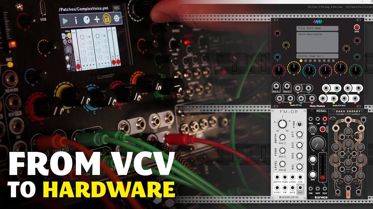Building a complex voice for the 4ms Meta module in VCV Rack - YouTube