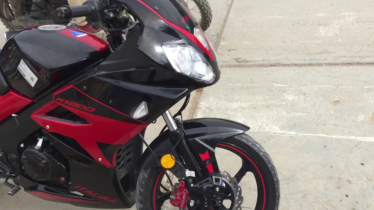 ITALIKA RT 200 - YouTube